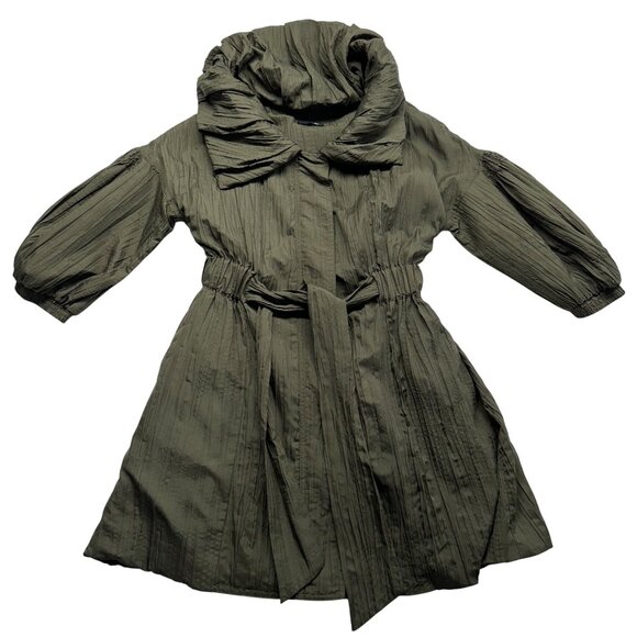 Ryu | Jackets & Coats | Ryu Womens Puffy Crinkle Jacket Size S Olive ...
